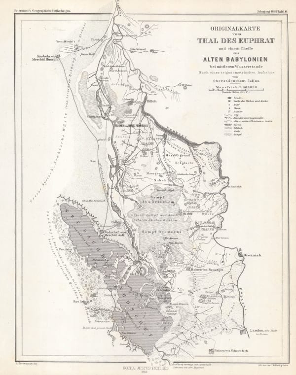 Iraq / Mesopotamia | The Map House