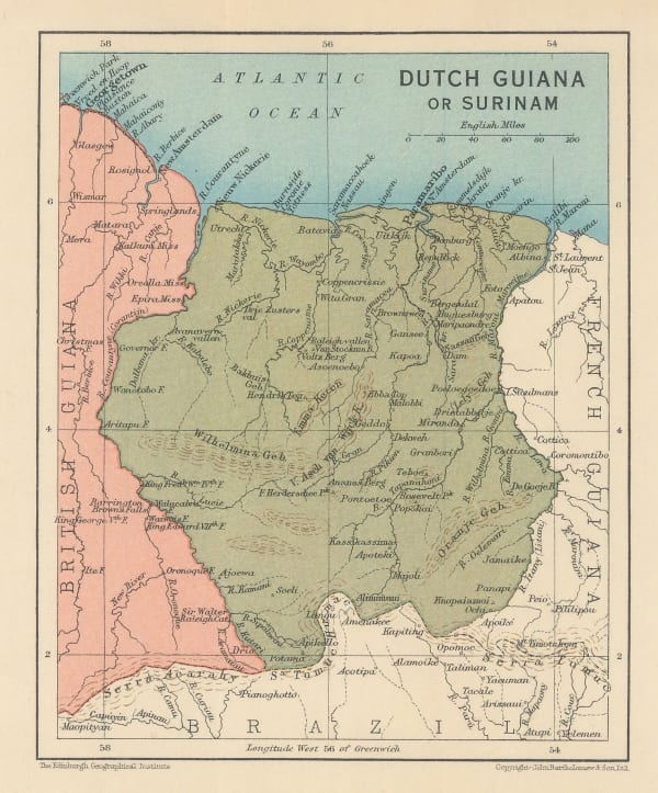 Guianas | The Map House