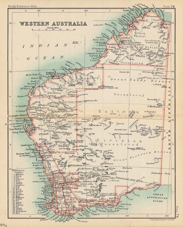 Western Australia | The Map House
