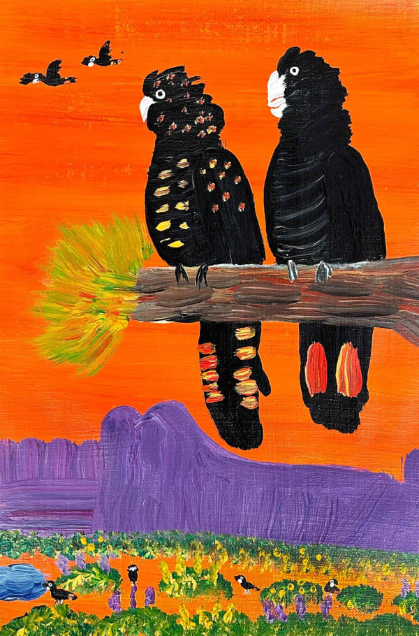 Art by leading Aboriginal artist Kukula McDonald | This is Aboriginal Art