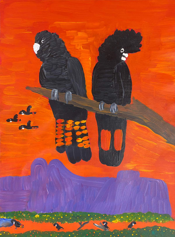 Art by leading Aboriginal artist Kukula McDonald | This is Aboriginal Art