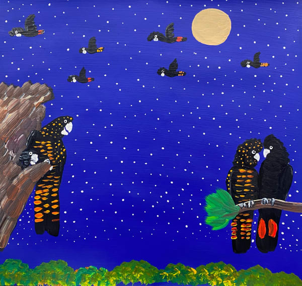 Art by leading Aboriginal artist Kukula McDonald | This is Aboriginal Art