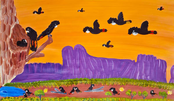 Art by leading Aboriginal artist Kukula McDonald | This is Aboriginal Art