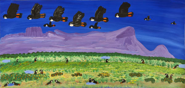 Art by leading Aboriginal artist Kukula McDonald | This is Aboriginal Art