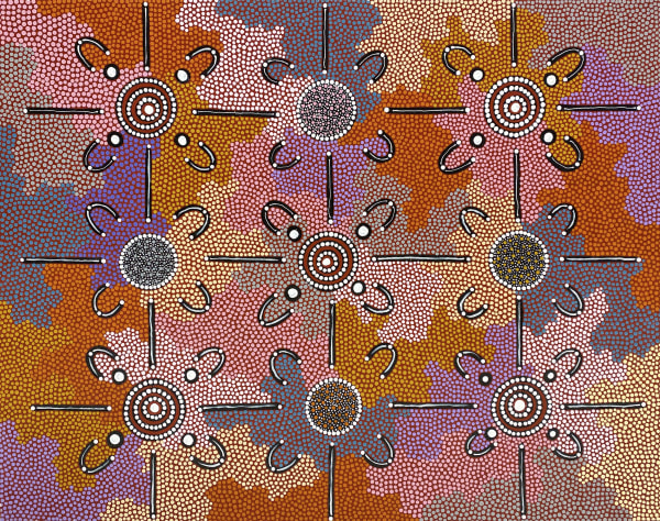 Art by leading Aboriginal artist Patsy Ross | This is Aboriginal Art