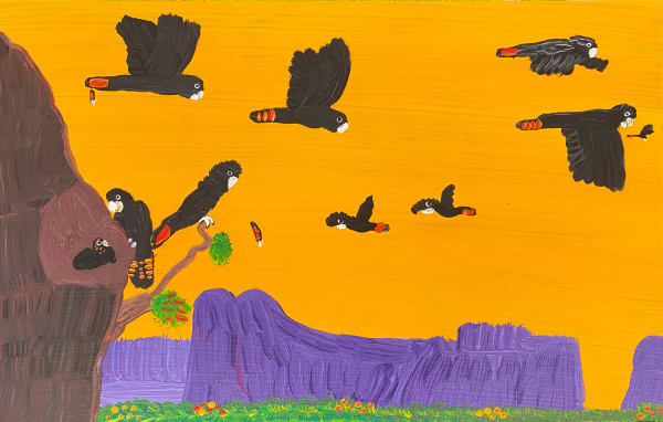 Art by leading Aboriginal artist Kukula McDonald | This is Aboriginal Art