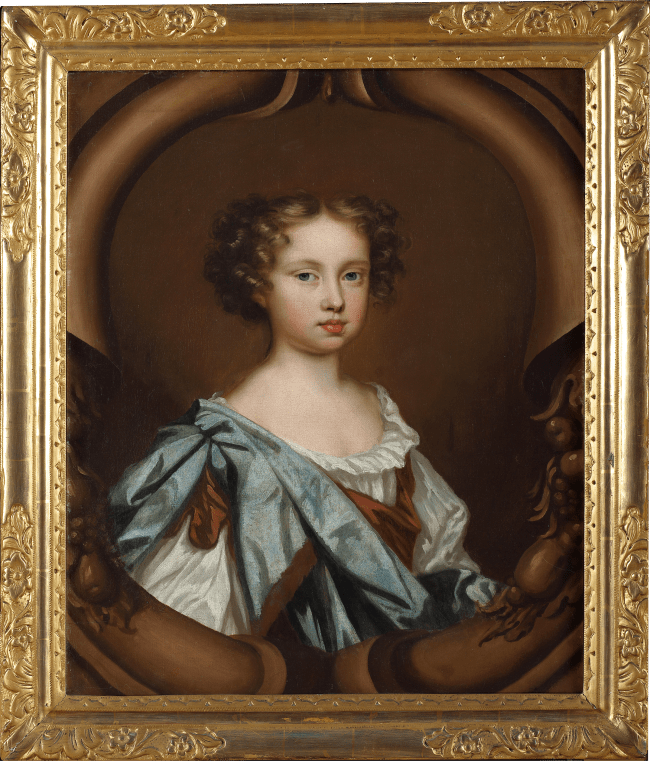 Mary Beale, (1633-1699) | Portrait of a Young Girl | Philip Mould & Company