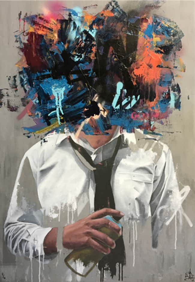 Sage Barnes, A Self Portrait #4, 2018 | Maddox Gallery