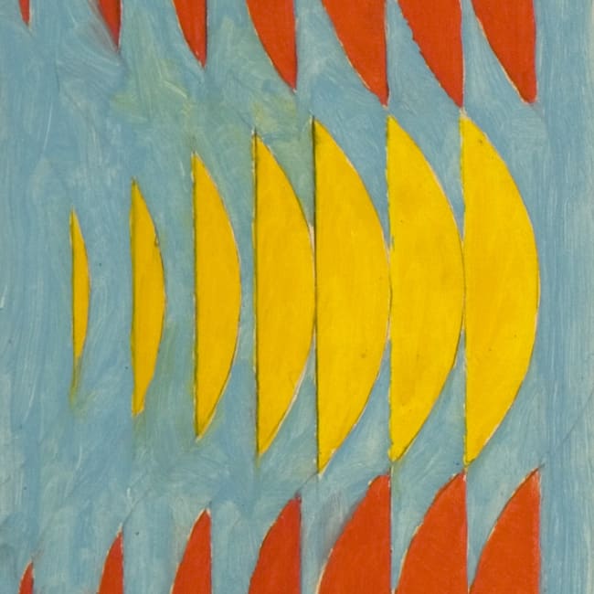 Michael Kidner, Towards Moire, Looking for Third Colour, 1963 | Flowers ...