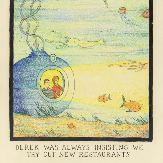 Glen Baxter, Derek Was Always Insisting We Try Out New Restaurants ...