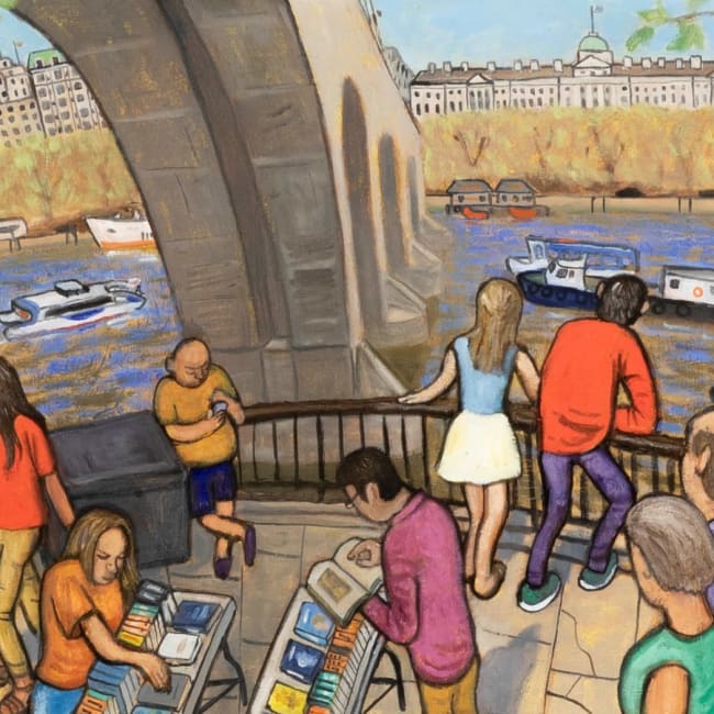 Jiro Osuga, The River, 5. Westminster Bridge to Blackfriars Bridge ...