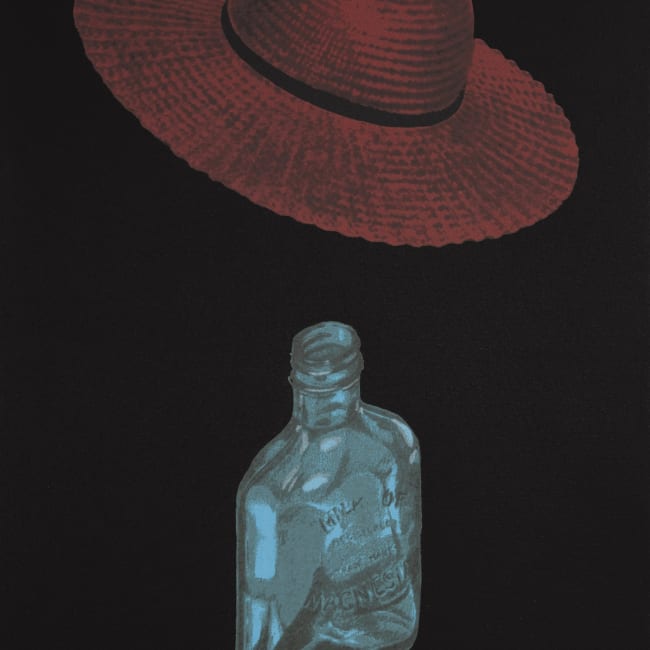 Tim Mara, Hat and Bottle, 1987 | Flowers Gallery