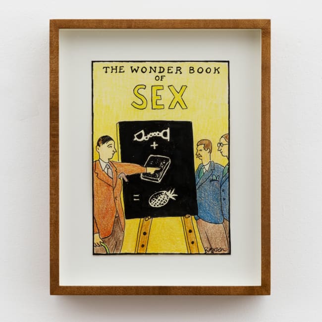 Glen Baxter The Wonder Book Of Sex 2012 Flowers Gallery
