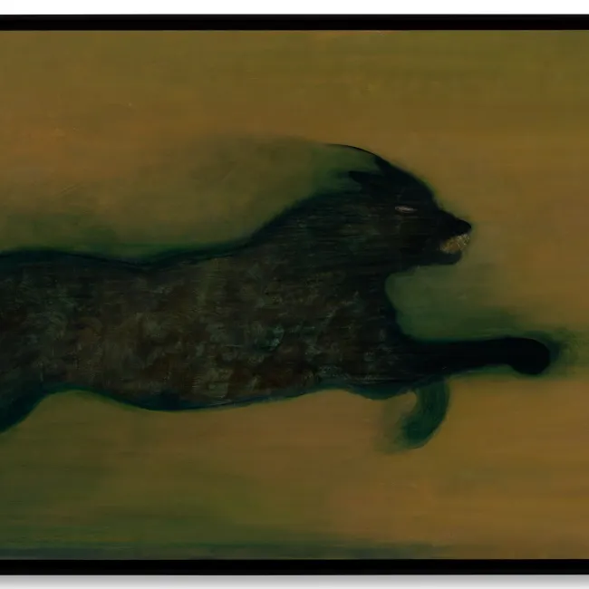 Anne Rothenstein, Leaping Dog, 2024 | Stephen Friedman Gallery