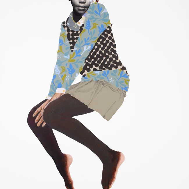 Deborah Roberts, My body, your rules, 2018 | Stephen Friedman Gallery