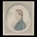 John Smart, Portrait drawing of John Dighton (1793-1810), wearing blue ...