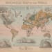 James Reynolds, Geological Map of the World, 1850 c | The Map House