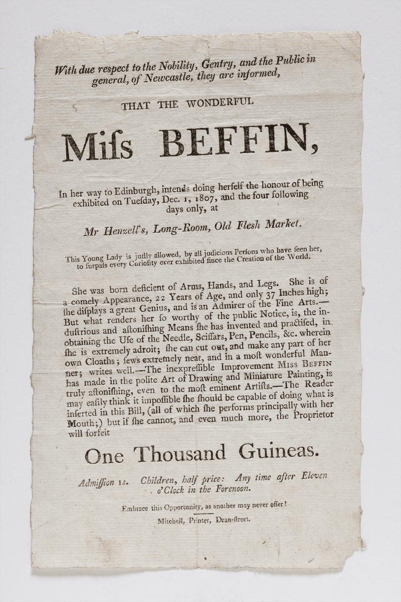 Sarah Biffin, (1784-1850) | Portrait of Thomas Lamb (1789–1841) and ...