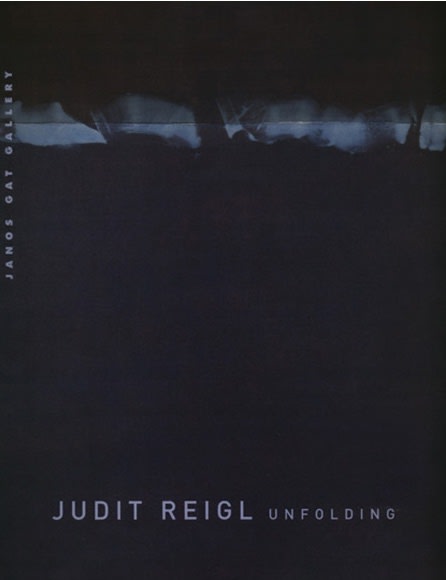 Publication: Judit Reigl: Unfolding - Janos Gat Gallery New York Publication: Judit Reigl: Unfolding - Janos Gat Gallery New York