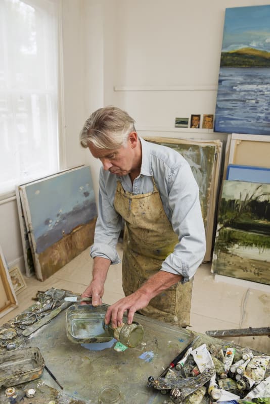 Richard Colson Biography Cricket Fine Art