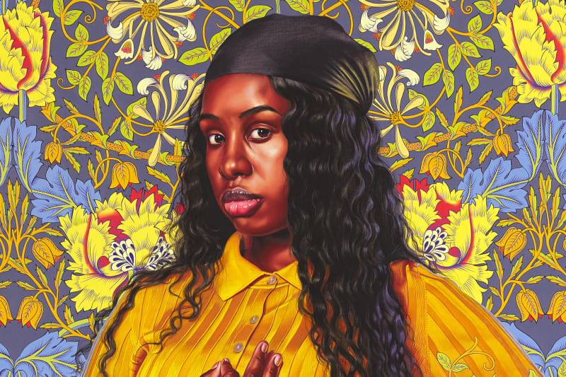 Kehinde wiley paintings store