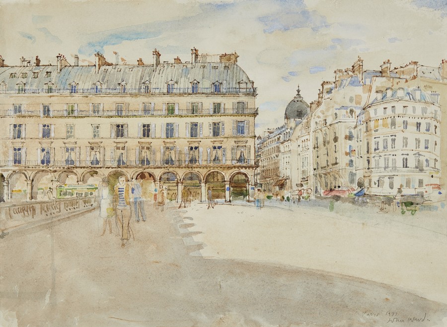 John Stanton Ward, CBE, Rue de Rivoli, Paris | Rountree Tryon